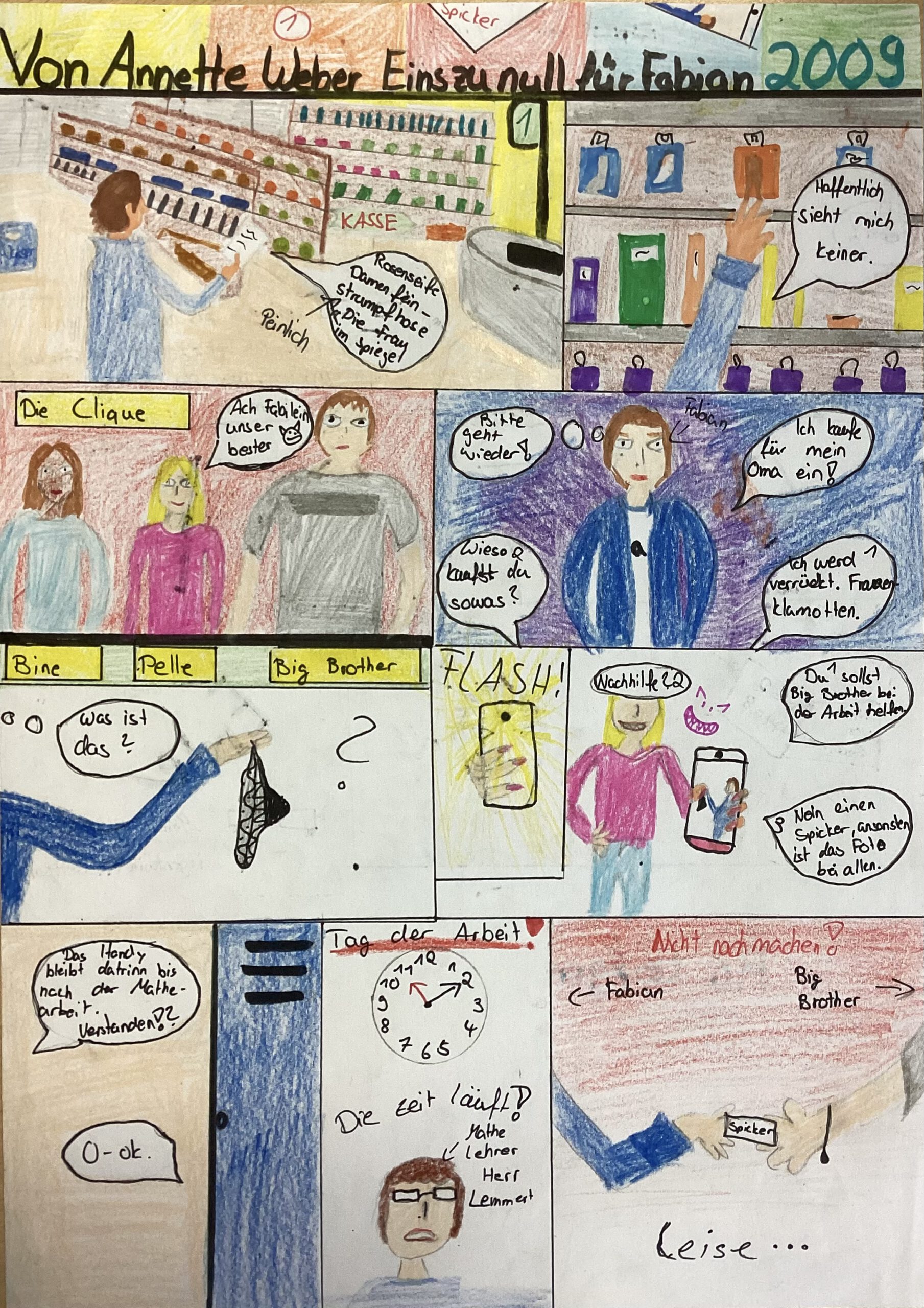 Kurzgeschichte meets Comic (Teil 1) - IGEL - Die Schülerzeitung